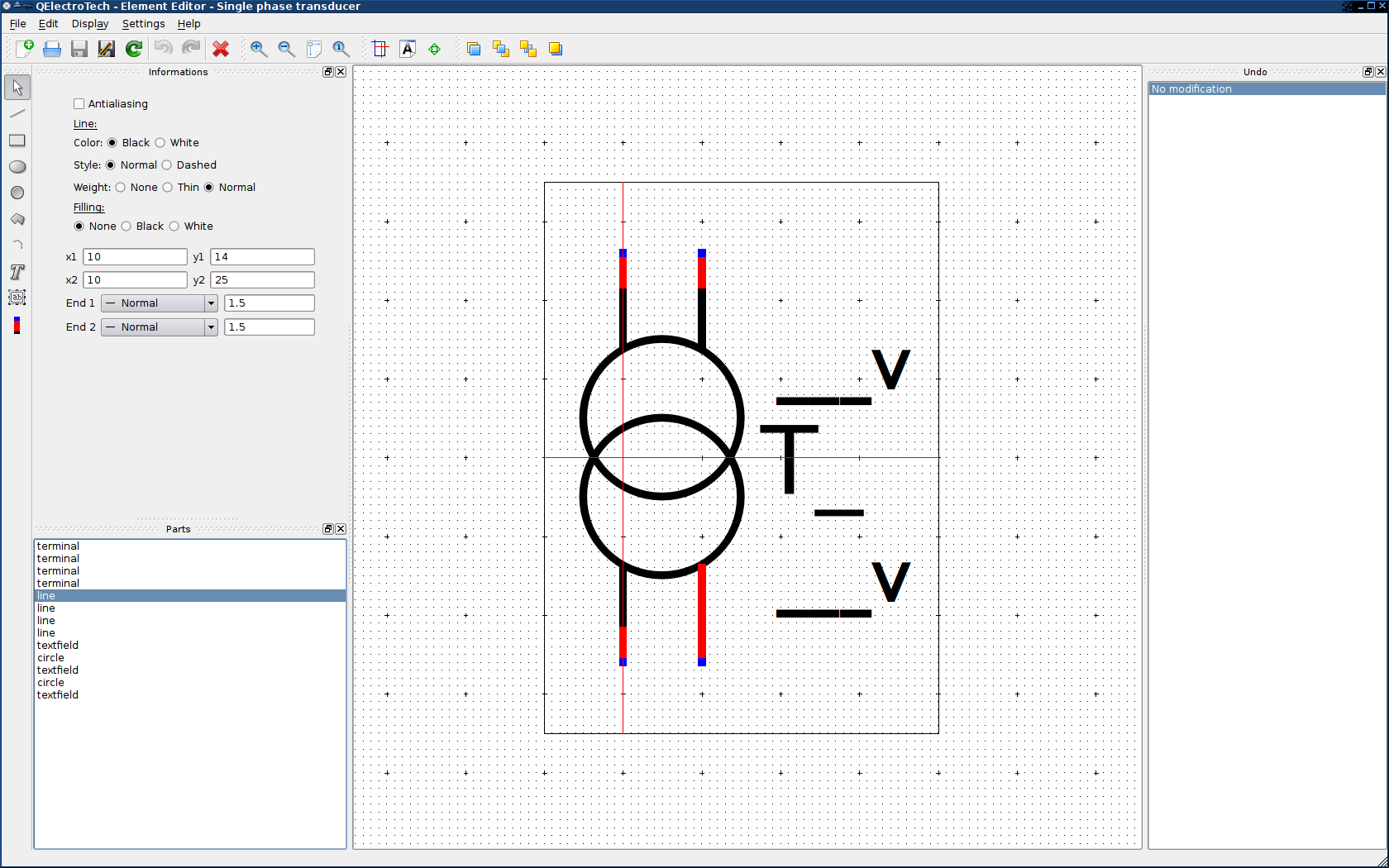 QElectroTech: Overview / screenshots